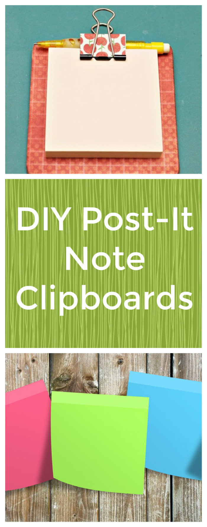 Back to School with a Post-It Clipboard! - The Hybrid Chick